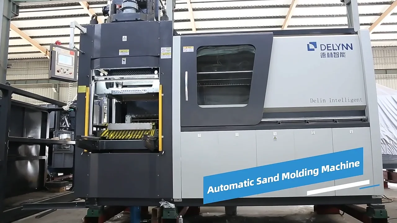 Full Automatic Simple Operation Cast Iron Molding Machine For Water ...