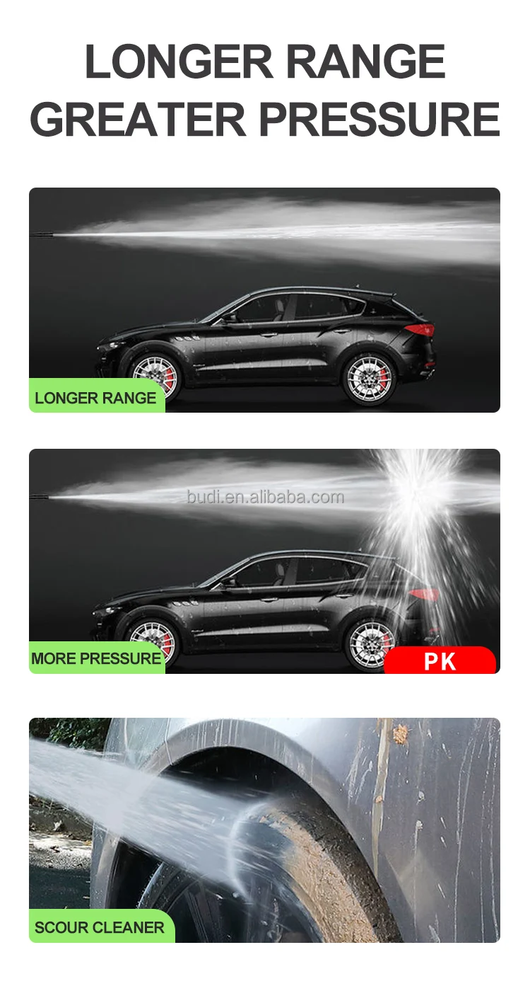 Mini Lithium Battery Car Washing Machine Portable Cordless Wireless Car ...