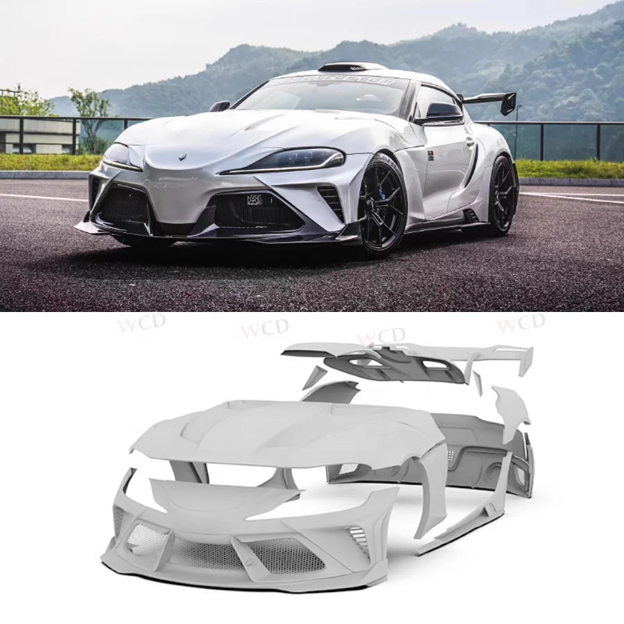 Robot Body Kit For Toyota Supra A90 2021+Upgraded A90 Wide Bodykit ...