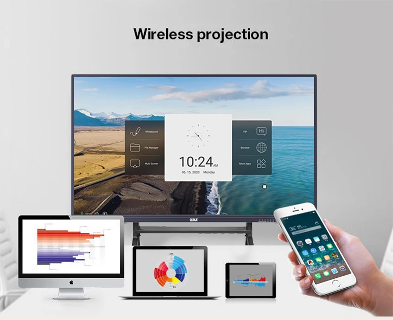 Digital Interactiva Smart Whiteboard Touch Screen Interactive Display Board For School - Buy ...