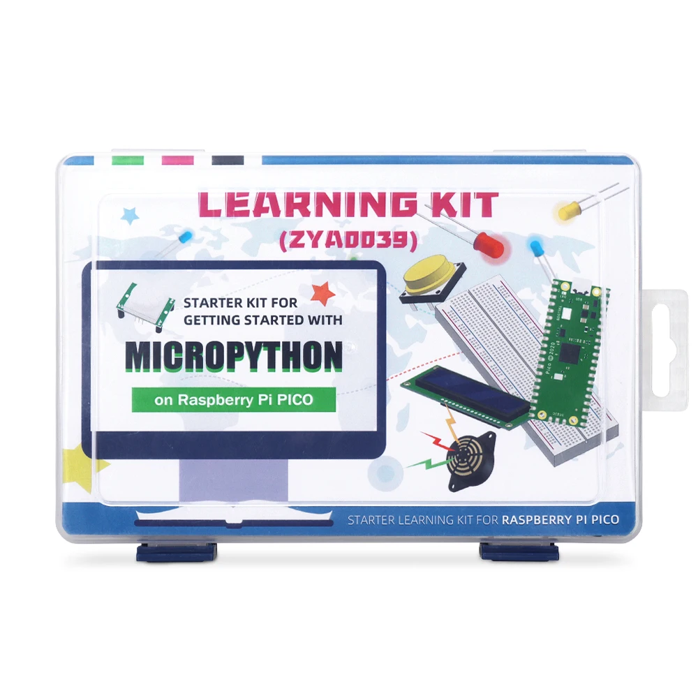 Rpipico Pi Pico Python C ++ 编程入门套件rp2040芯片杆diy电子套件入门套件带教程说明 - Buy 电子套件,Starter Kit,Pico Product ...