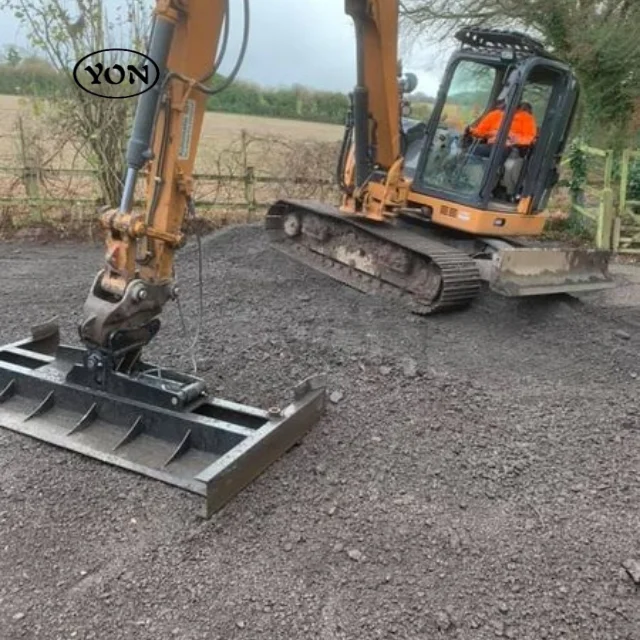 Heavy Duty Leveling Beam with Roller Tilting Grading Beam