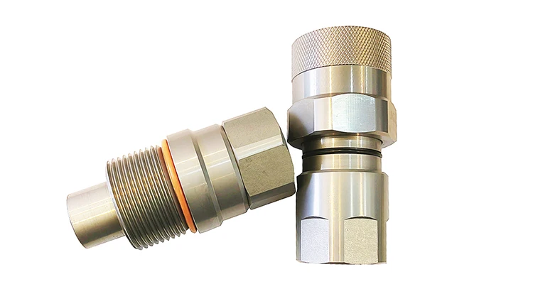 High Pressure Flat Face Thread Locked VEP Type Hydraulic Quick ...