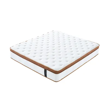 Double Queen King Size Continuous Spring Mattress Compressed Pocket ...