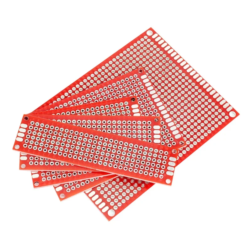 5pcs Double Side Prototype Pcb Diy Electronics Prototype Board 2*8 3*7 ...