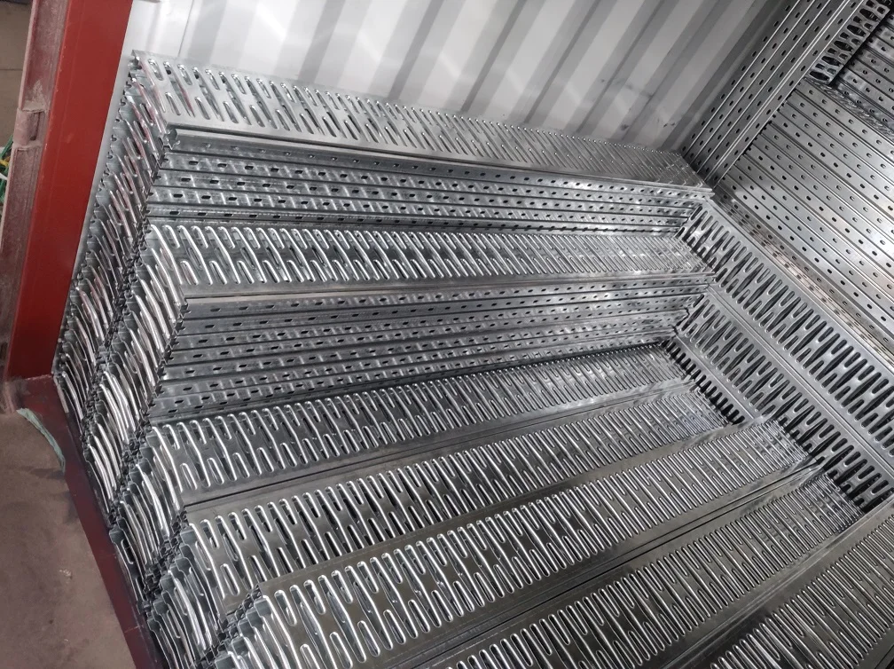 Mezzanine Floor Perforated Steel Planks / Open Floor Gratings For ...