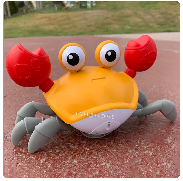 Hot Sale Juguetes Crawling Crab Toys Automatically Avoid Obstacles ...