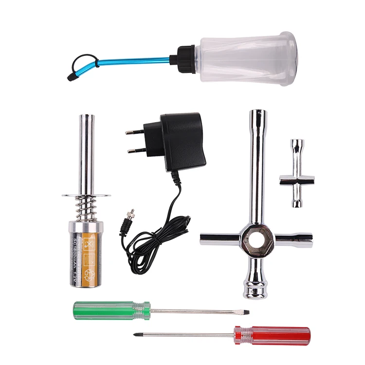 For HSP 80141 Rechargeable Glow Plug Starter Igniter AC Charger Ignition Kit for Gas Nitro Engine Power 1 10 1 8 RC Car Engines Alibaba