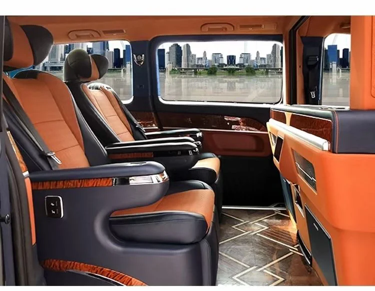 V-class V220D V250D Interior Upgrade with TV Wall & Partition