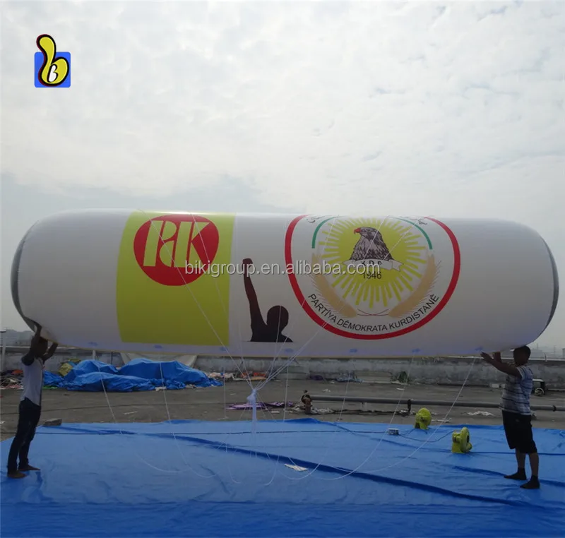 20ft Long PVC Tube Helium Balloon - LED Inflatable Balloon