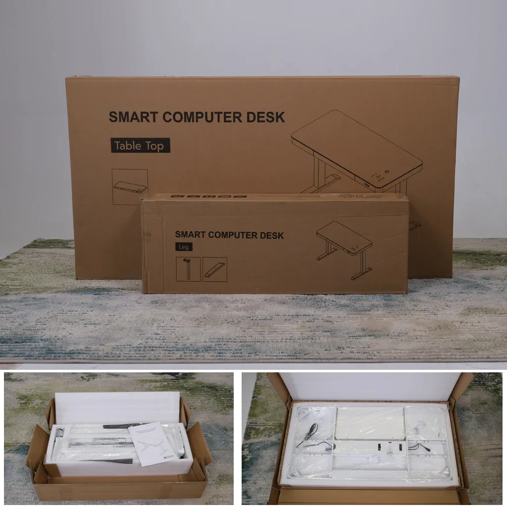 Ergonomic Dual Motor Height Rising Desk for Sit to Stand