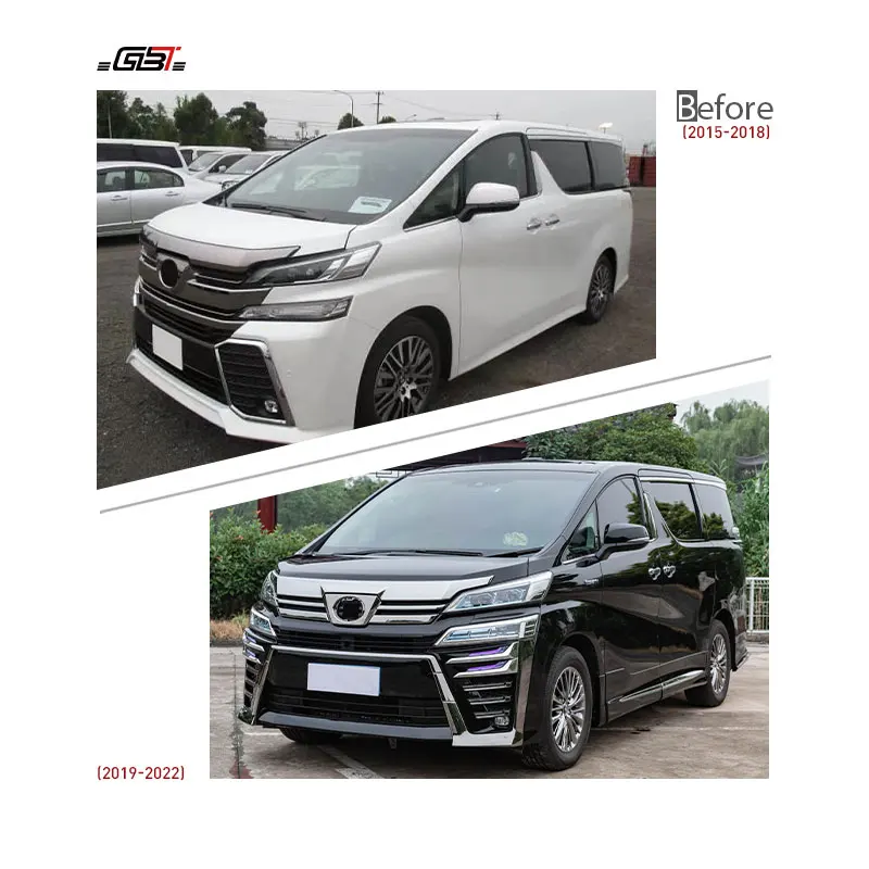 Alibaba.com: GBT Vellfire 30 2015-2022 to 2024 Front Bumper Conversion ...
