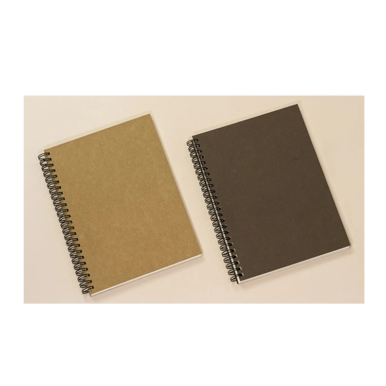 Wholesale Printed Classmate Double Wire A5 Spiral Kraft Notebook Note ...