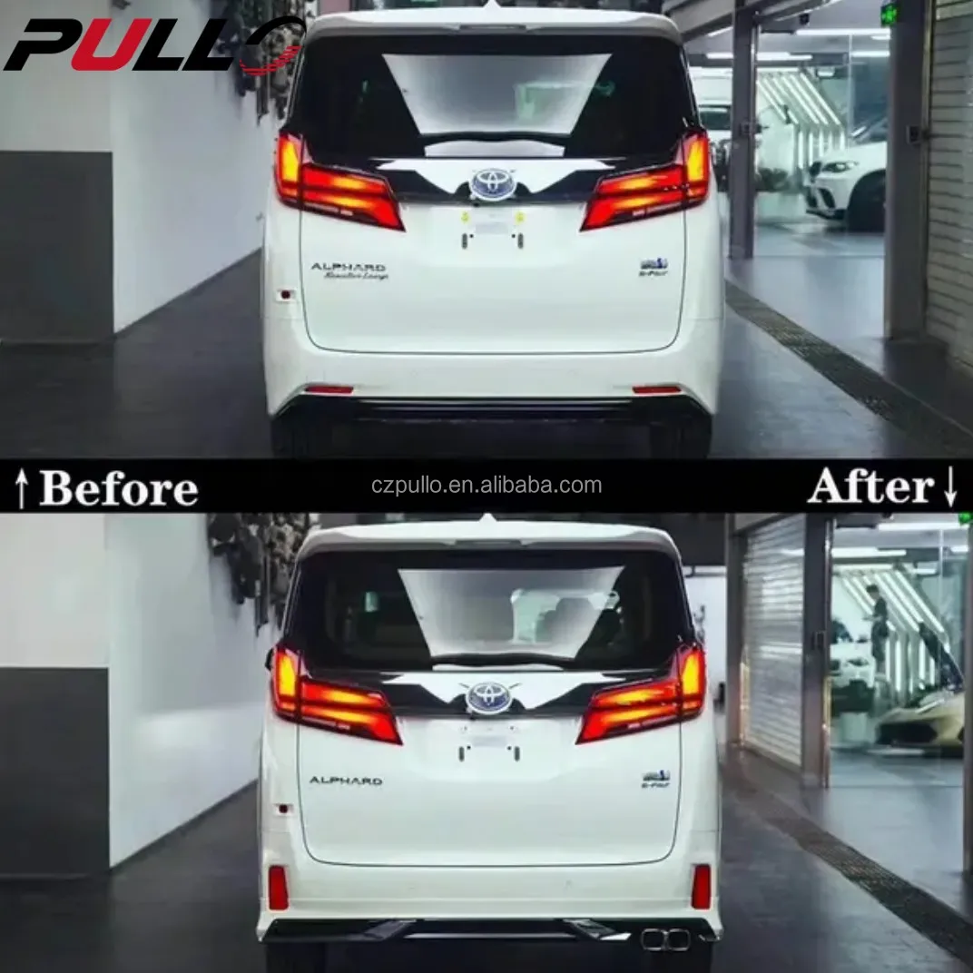 Body Kit For Toyota Alphard 2018-2022 Change To Modelista Model Small ...