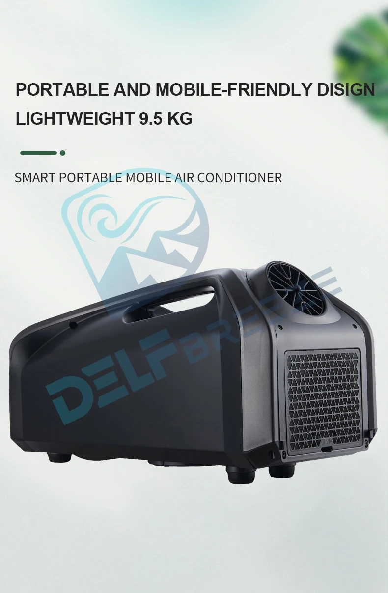 Delf Portable Solar Tent Air Conditioner Dc 12 24v Outdoor Inverter ...