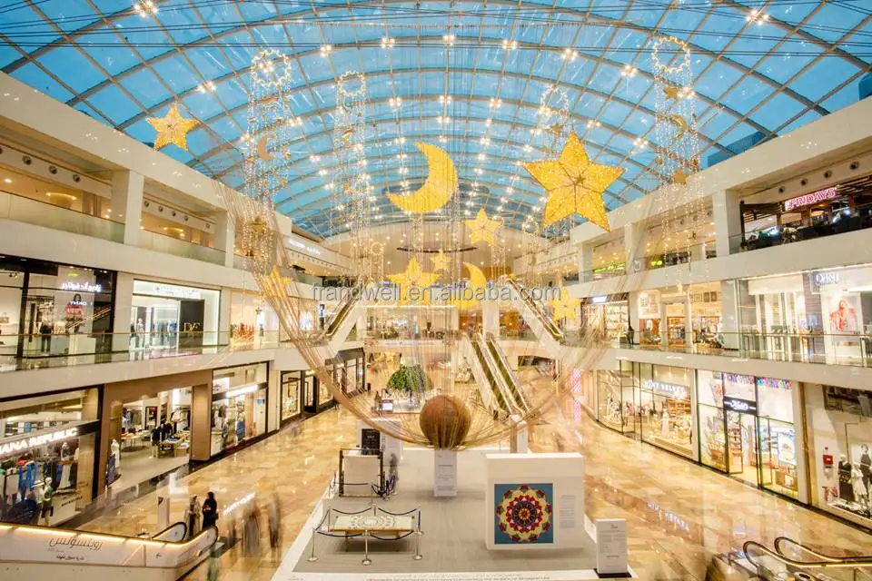 Customized High-End Shopping Mall Atrium Spring Decoration