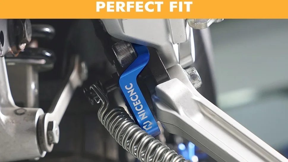 Nicecnc Cnc Aluminum Kickstand Switch Cover For Yamaha Tenere 700 World ...