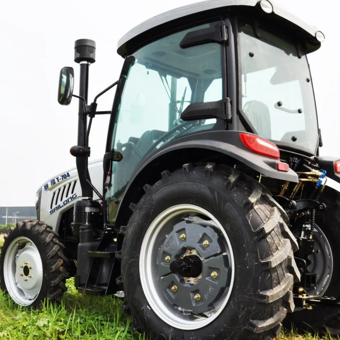70hp 4*4 Powerful Traktors For Agriculture And Construction - Buy 70hp ...