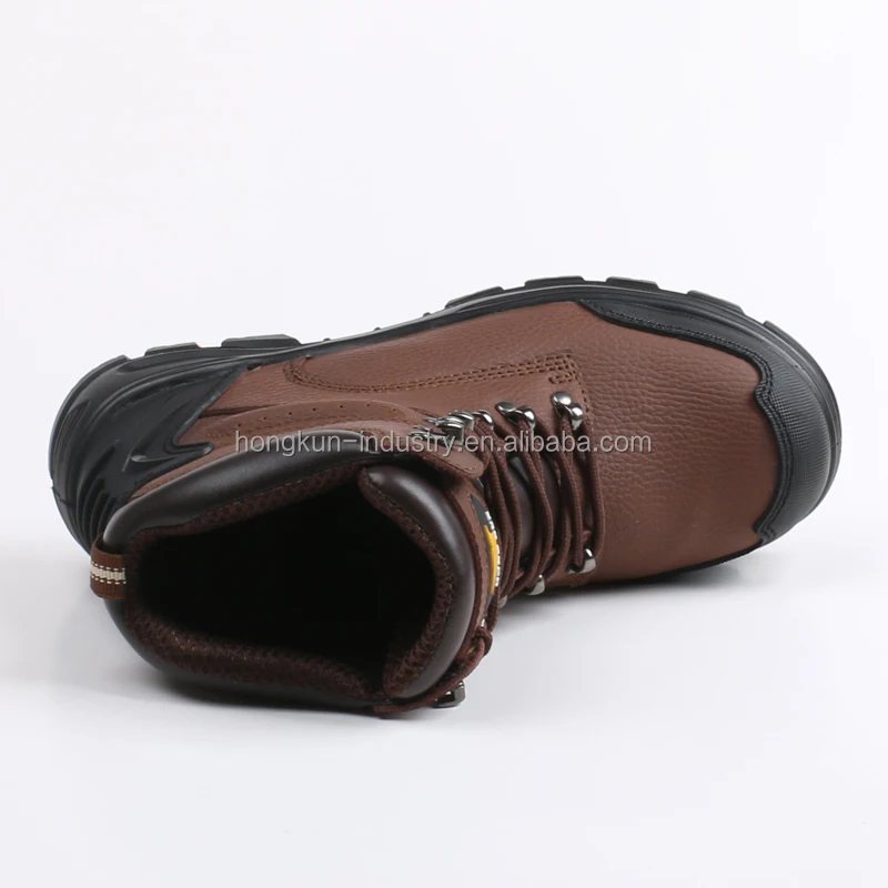 Genuine Leather Esd Anti-static Anti-piercing Safety Boots Steel Toe ...