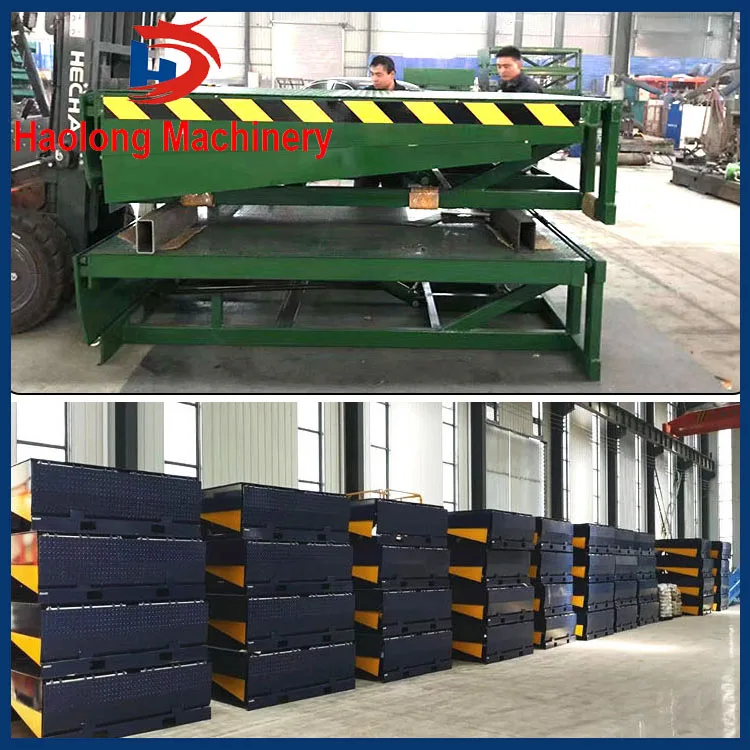 Fixed Slope Unloading Platform, Electric Hydraulic Cargo Platform ...