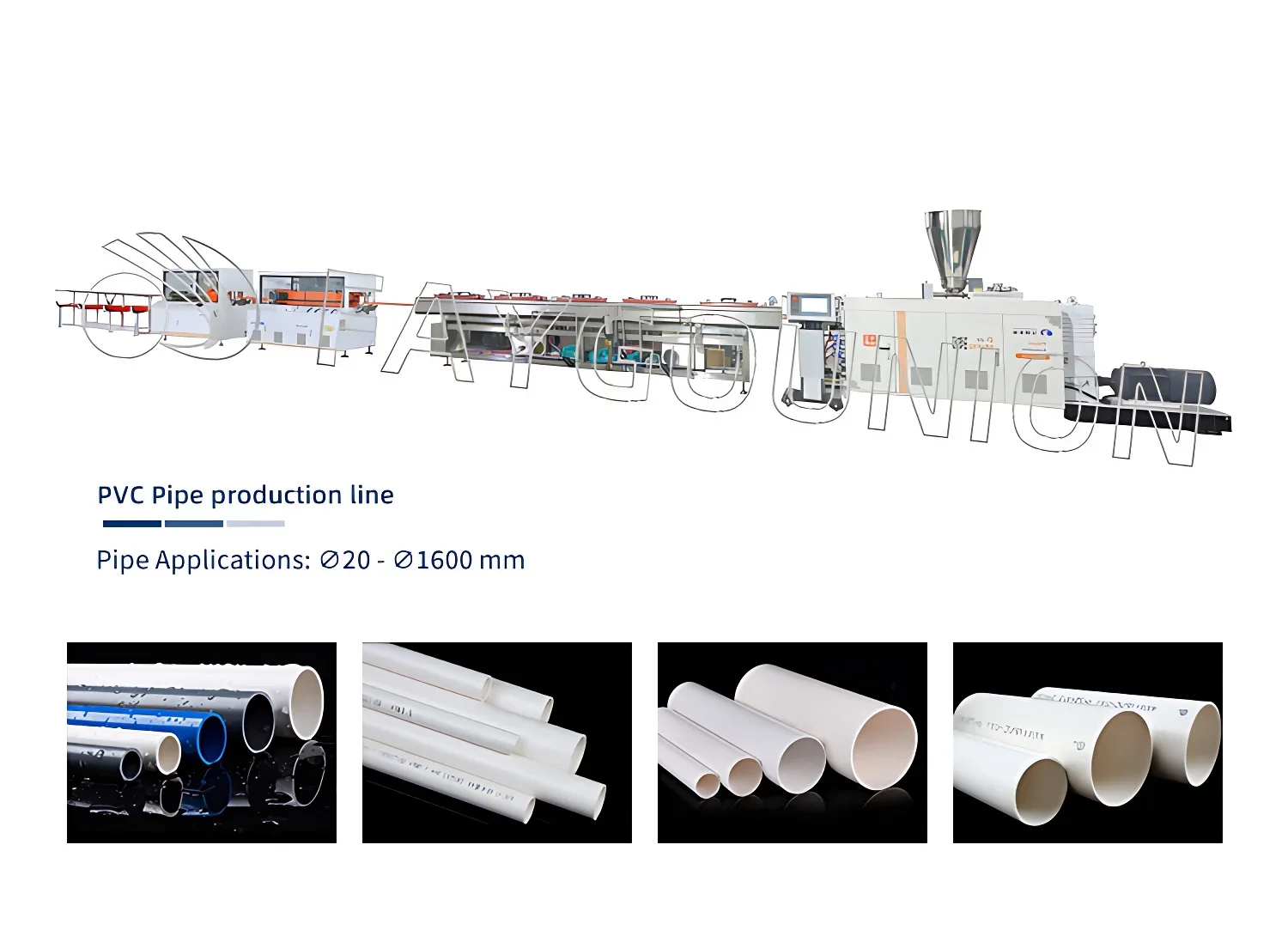 Faygo Union Plastic Pvc Upvc Pipes Tube Extrusion Mold Bending Pipes ...