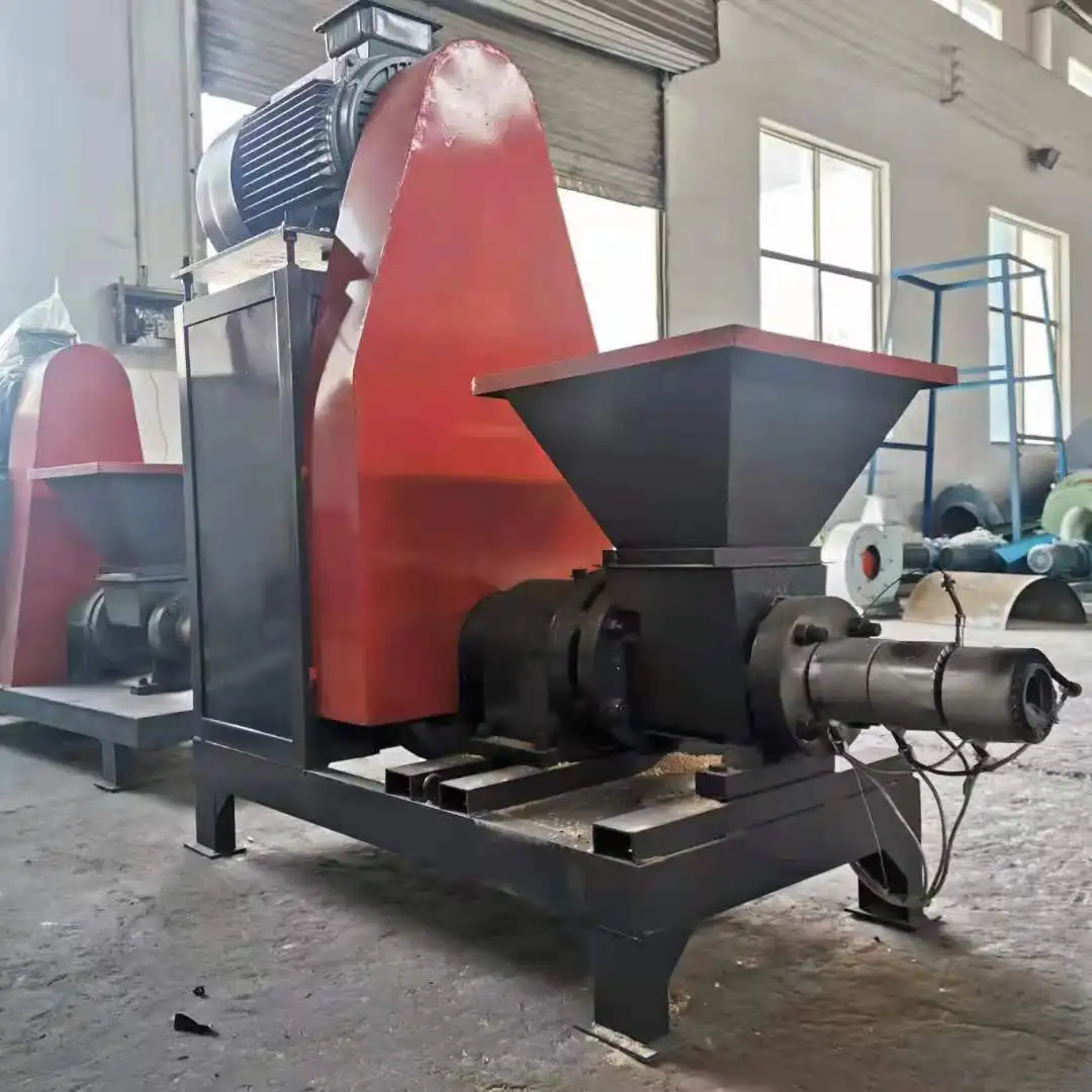 How To Make Charcoal Coal Press Bricket Bamboo Briquettes Machine ...