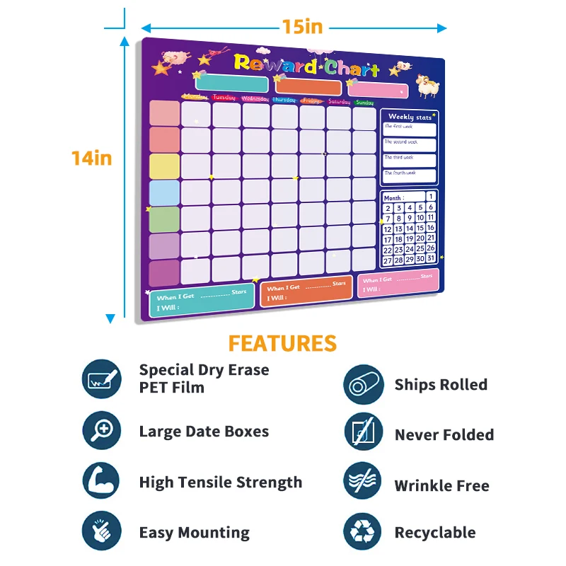 Lets Learn Good Behavior Chart My Magnet Training Reward Chart For ...