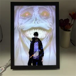 Solo Leveling Sung Jin-Woo Colorful LED Light Box & Anime Lamp