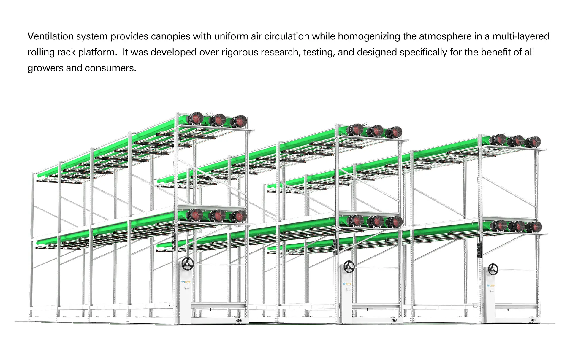 Wholesale Price Hydroponics System Medical Plants Vertical Mobile Grow ...
