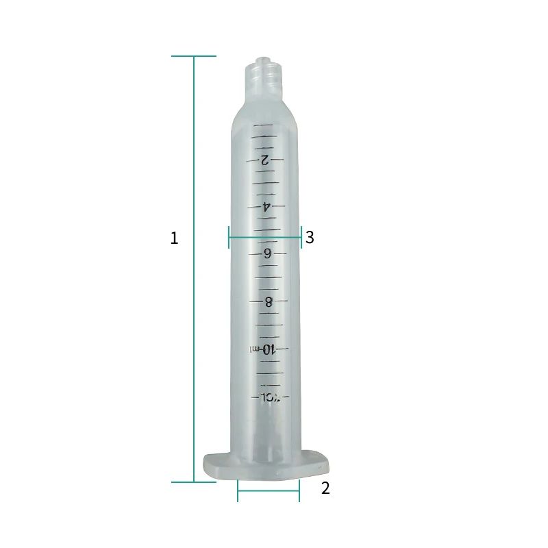 Japanese Transparent Graduated Pneumatic Syringe - 30CC/50CC