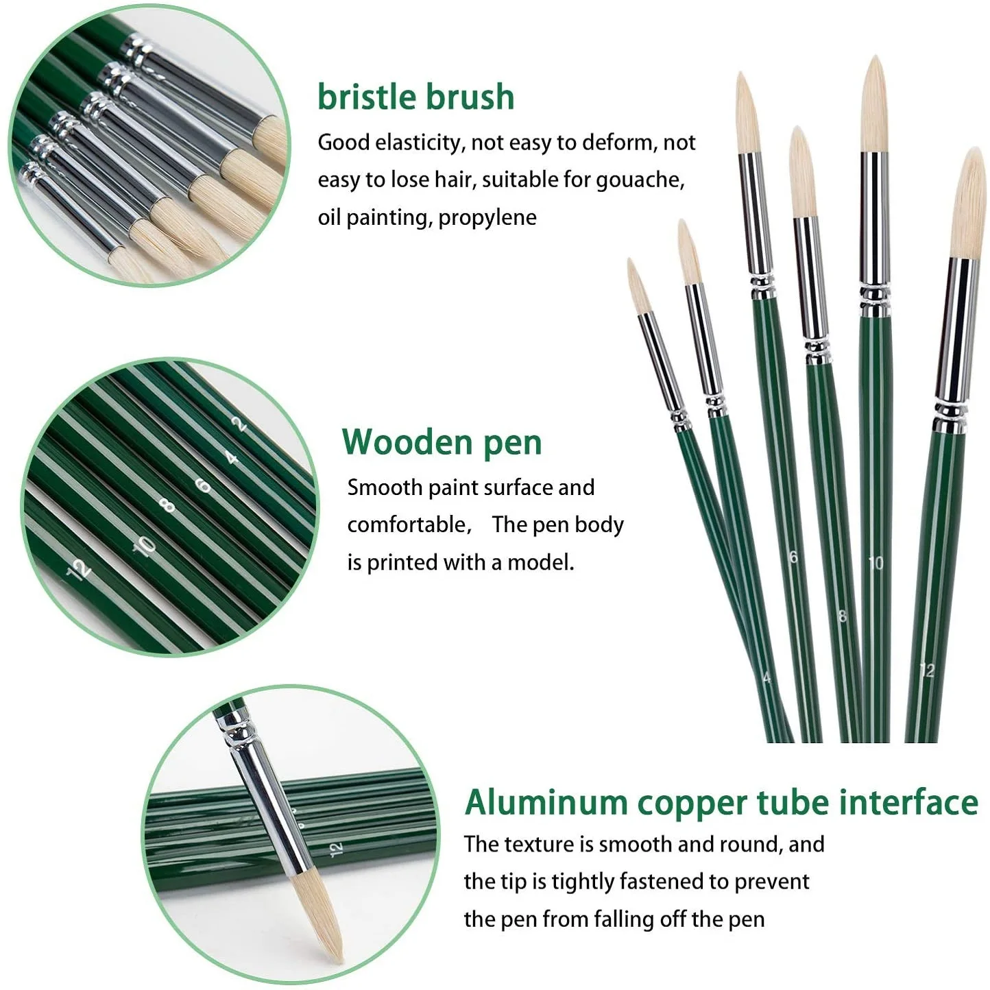 Paint Brush Bristle Texture