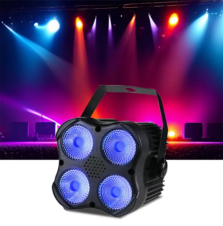 4 Leds Par Rgbw Full-color Stage Effect Light Dmx512 Disco Light Stage ...