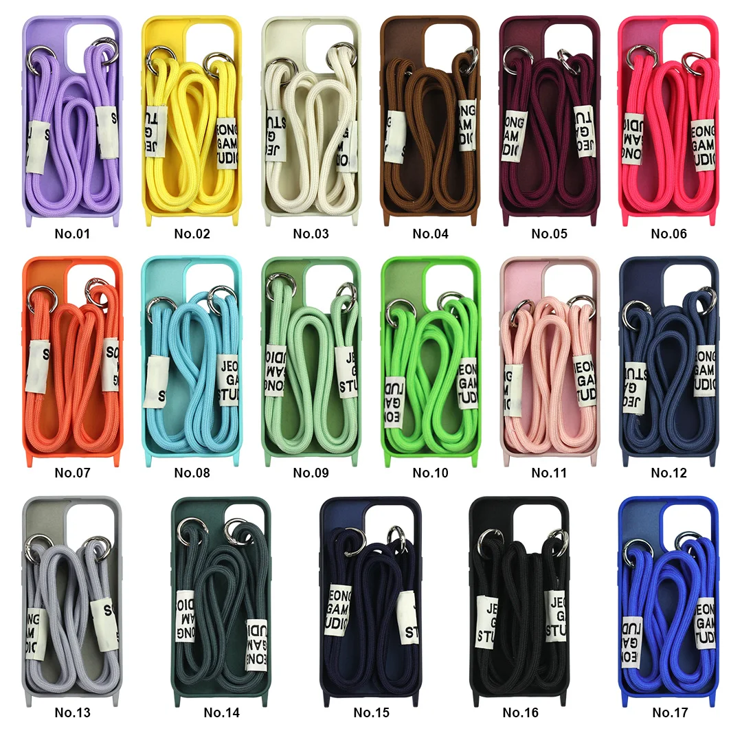 Customized Loops Mobile Phone Case With Phone Strap Connector Holder ...