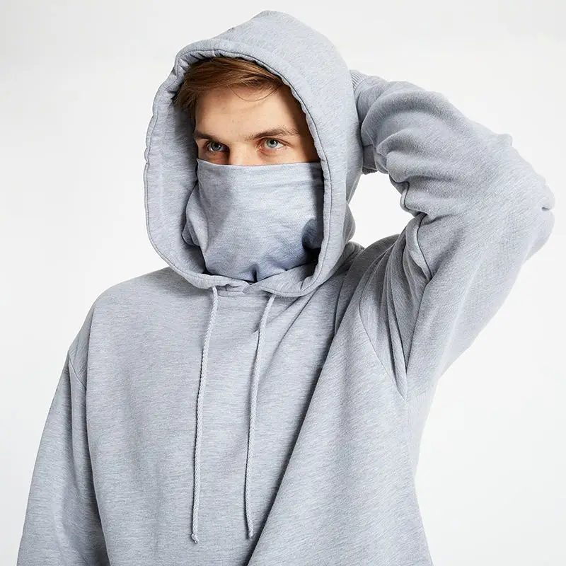 Custom Embroidered Oversized Hoodie - Plus Size Men's