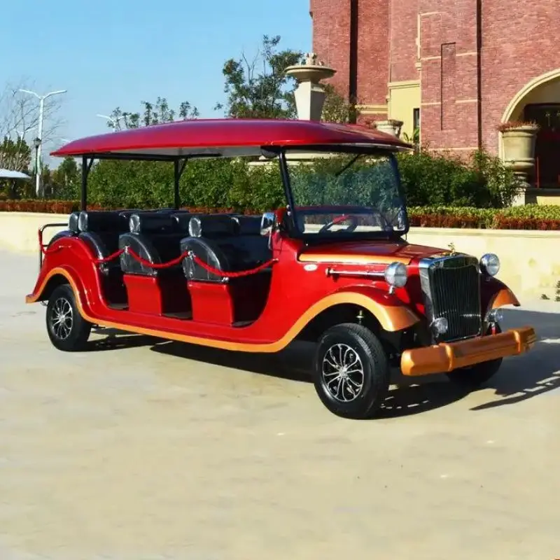 Luxury 11-seater Electric Retro Car Hotel Classic Sightseeing Car Vintage Car| Alibaba.com