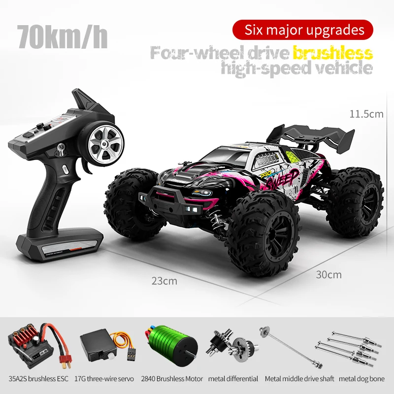 Hot New Scy-16101 Pro Brushless 1: 16 4wd 70km/h High Speed Rc Car ...