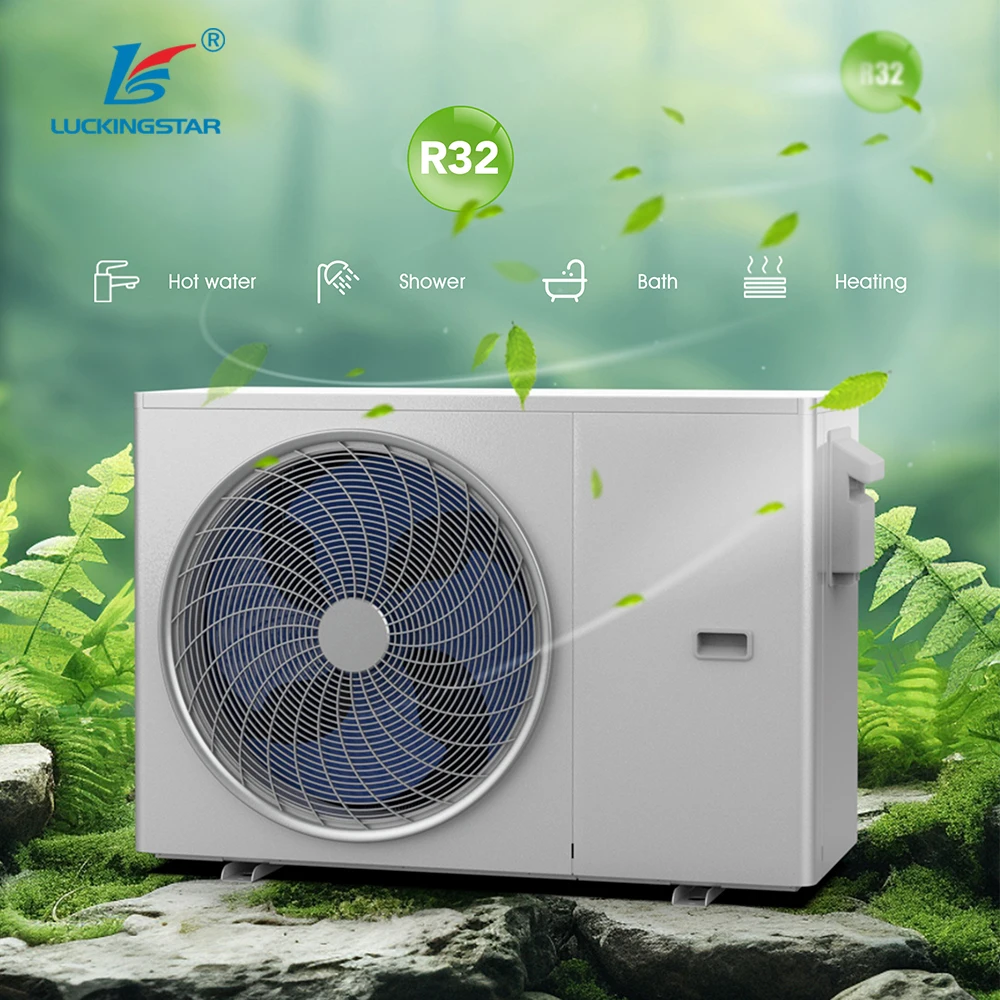 ODM Monoblock ASHP System R32 air source heat pump with WiFi control ...