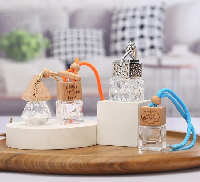Car Rope Perfume Bottle Creative Car Aromatherapy Bottle Car Decoration ...