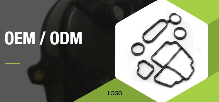 03l198070 Oil Cooler Gasket Seals Set for Skoda Fabia Octavia Superb