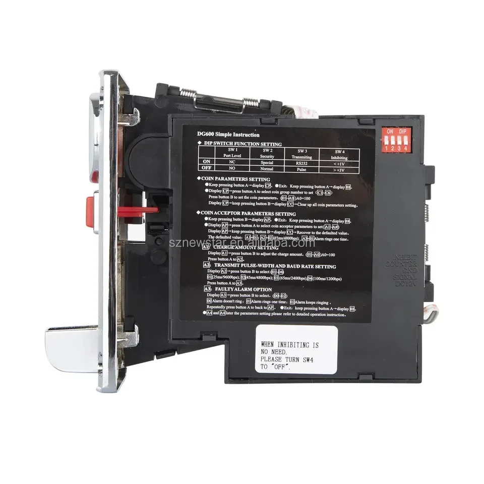 Dg600f Electronic Multi Coin Acceptor Front Insertion Coin Selector ...
