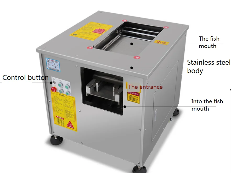 Automatic Oblique Fillet Cutting Machine for Fresh Fish