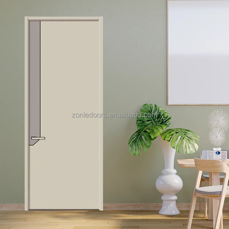 6 Panel Interior Doors Mdf Wood Molded Indoor Door White Primed ...