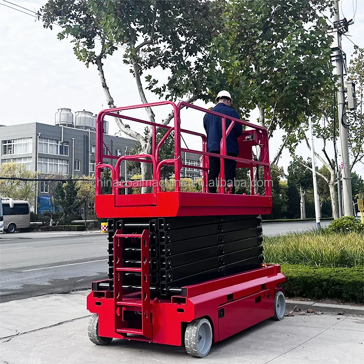 Mobile Scissor Aerial Platform Self-Propelled Hydraulic Lift Portable ...