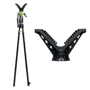 Hunting Shooting Stick Rest Rack (universal V Yoke Holder)/monopod ...