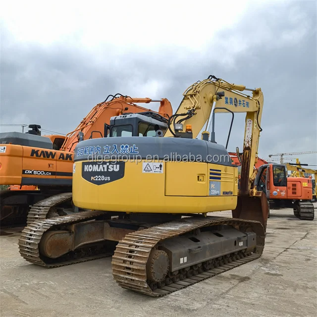 Japan Original Komatsu Used Excavator Pc228us Komatsu Excavator Pc228us ...