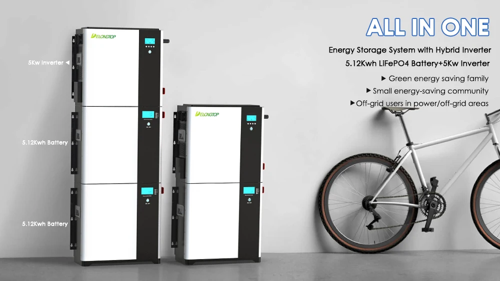 5kw All-in-One Inverter with 15kwh Battery Pack - DELONGTOP