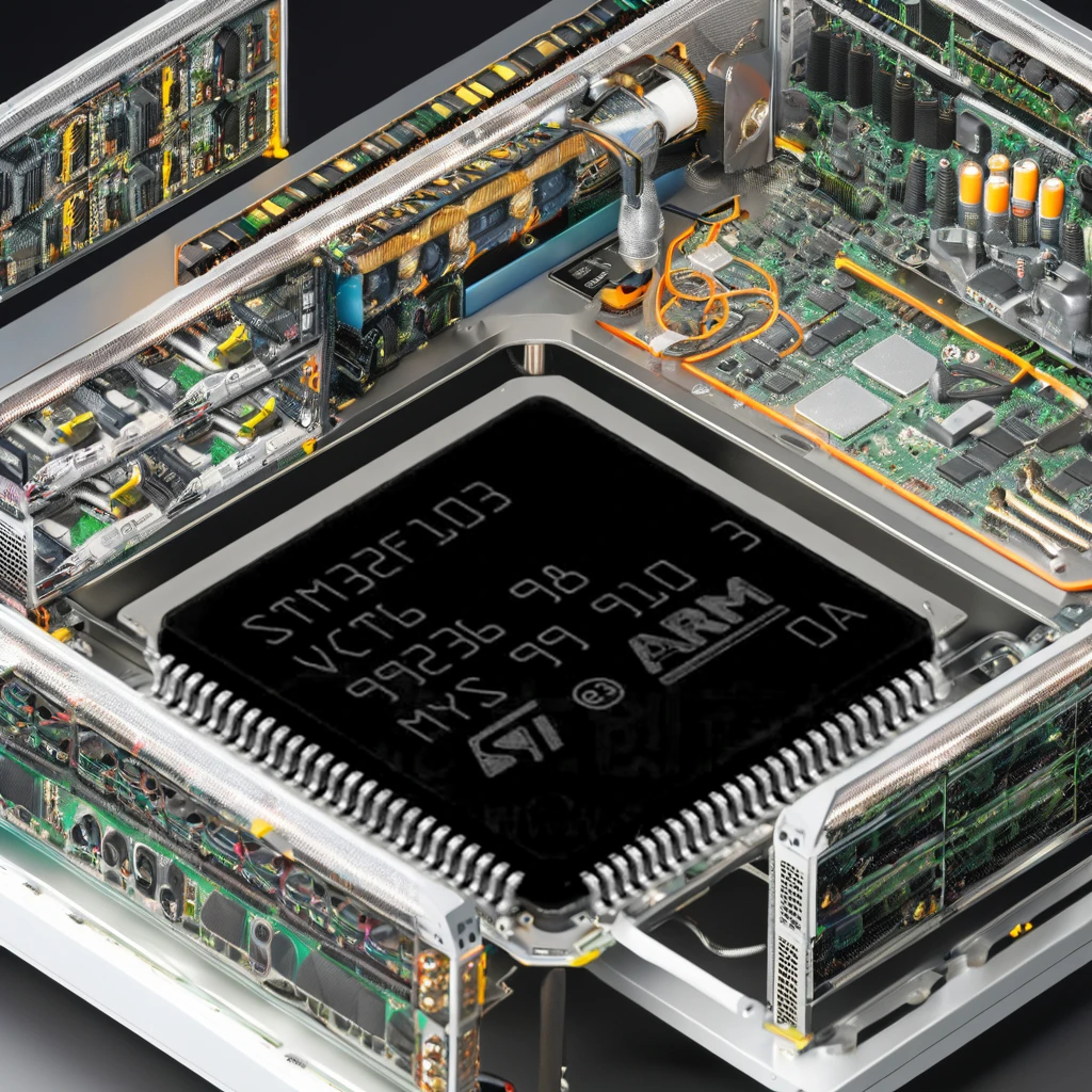 STM32F103VCT6 1.8V~3.6V Microcontroller ICs Microcontroller Board ...