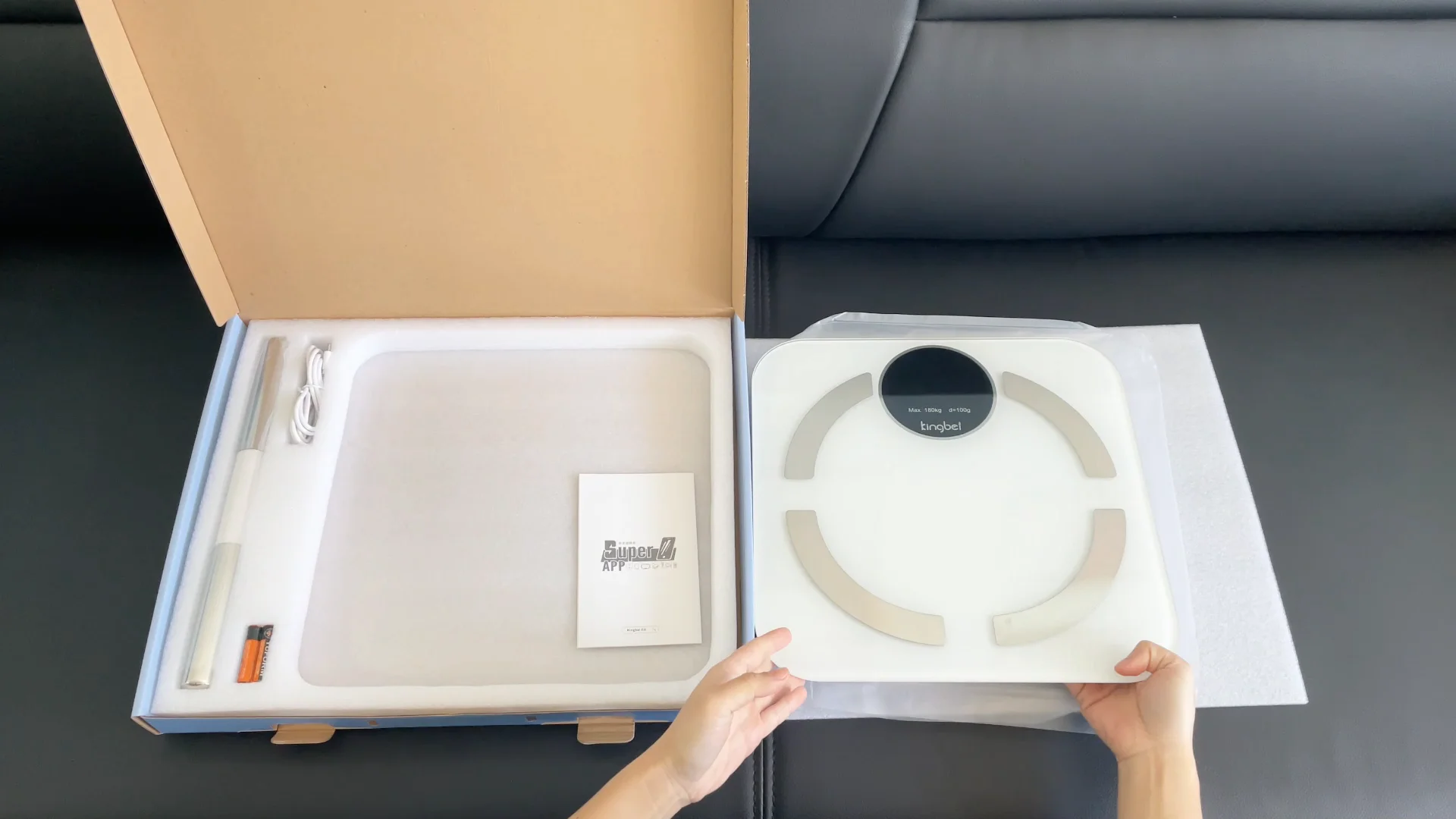 Bluetooth Weight Measurement Fat Body Analyzer Composition 8 Electrode ...