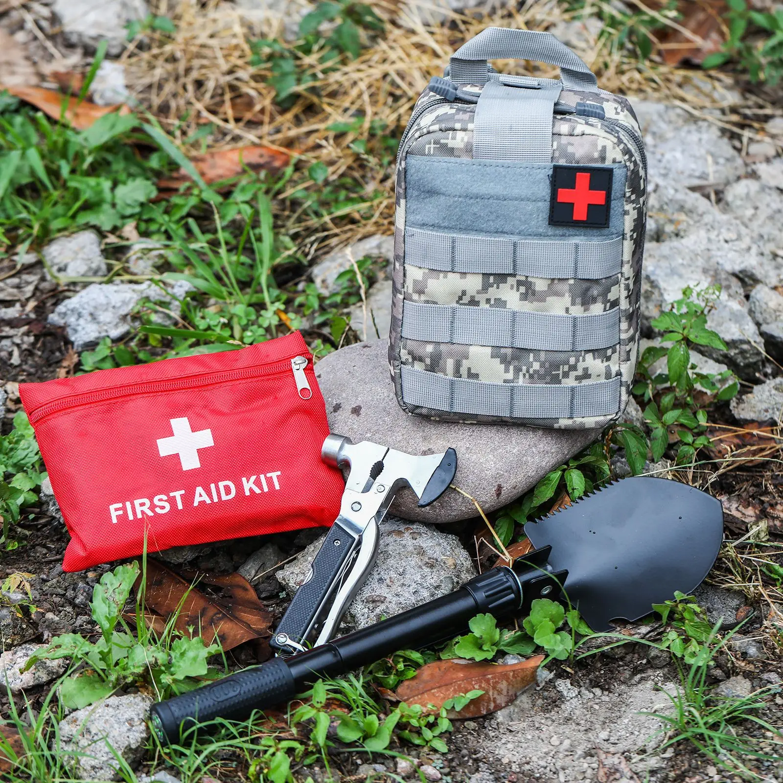 Professional Survival Gear - Tactical First Aid Kit Bag