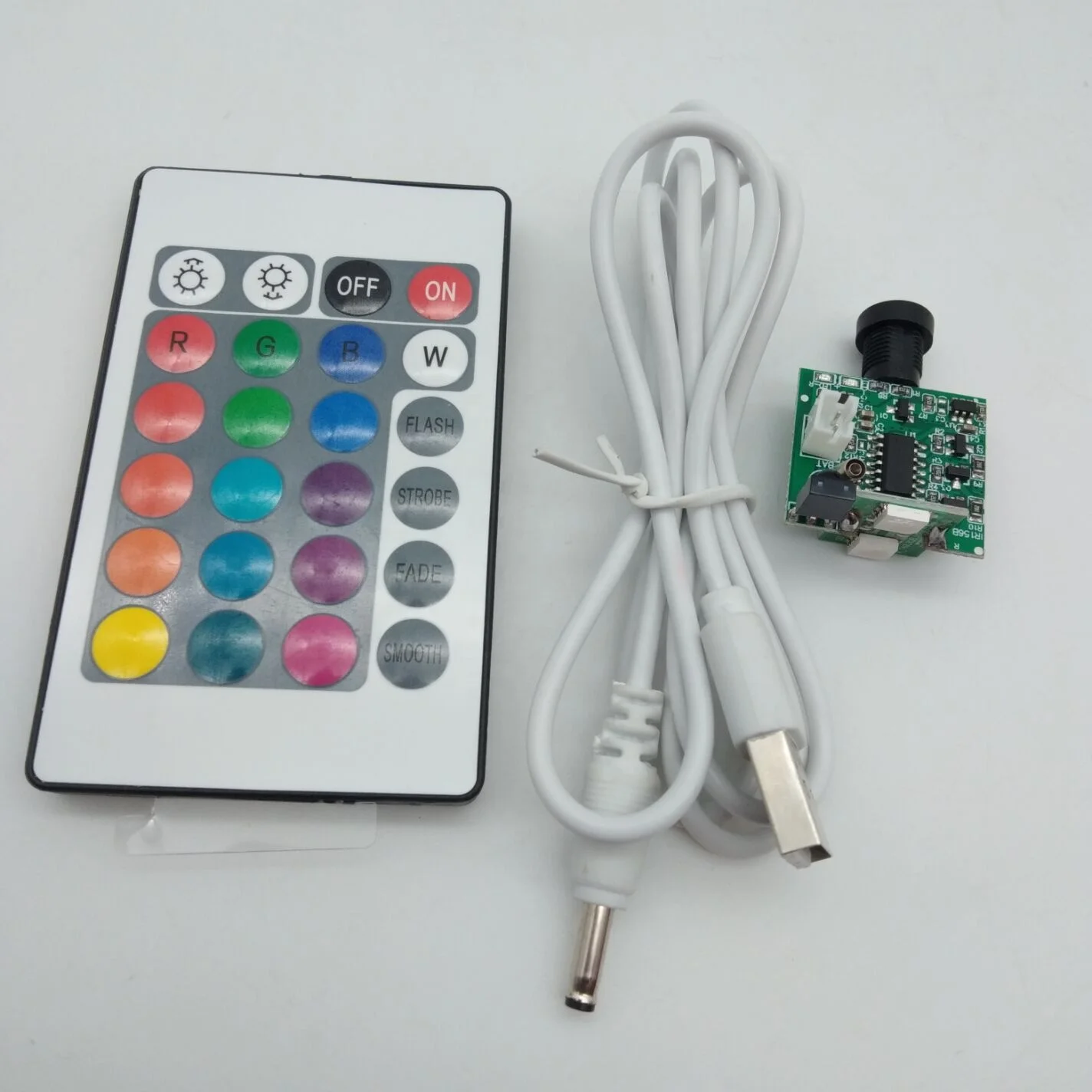 Adjustable RGB LED Circuit Board for Home Office & 3D Print